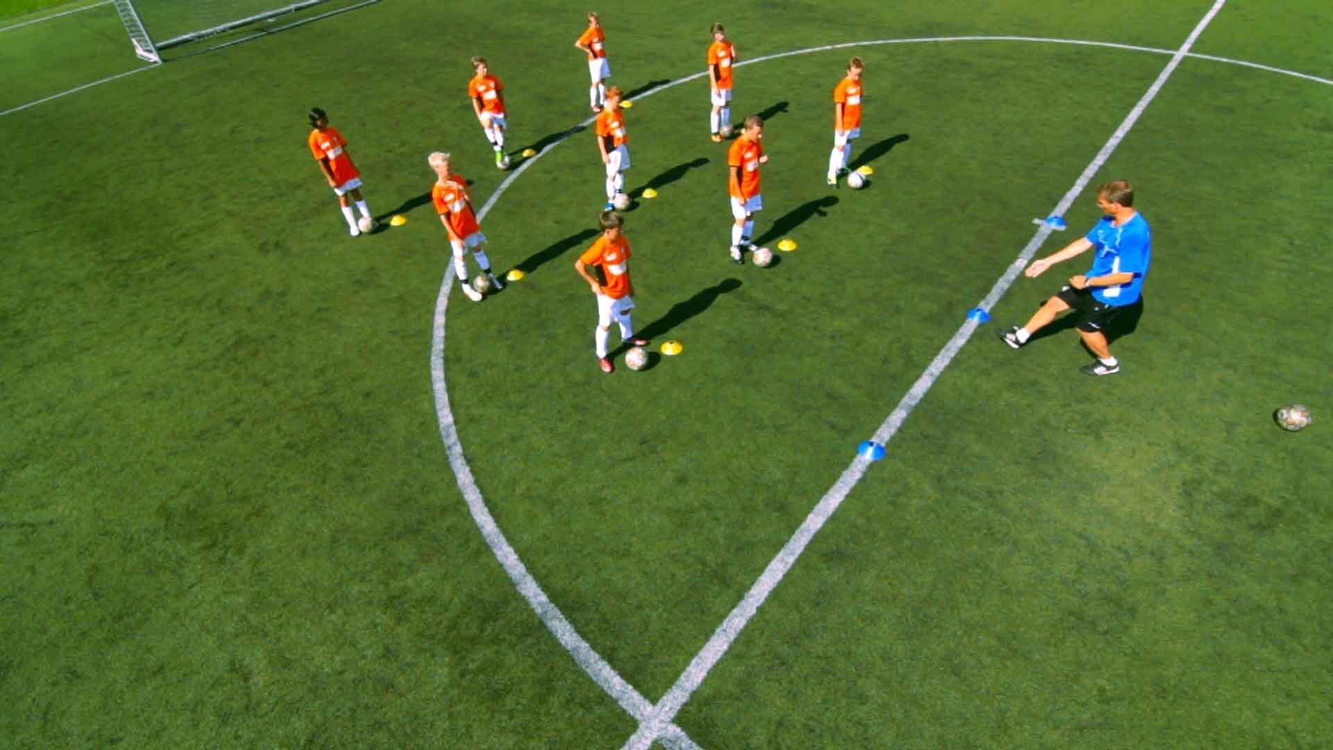 Kostenlose Fußballübungen von Profis! ⚽️ 1x1SPORT