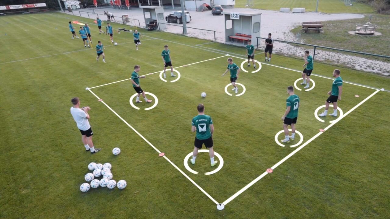 Rondo-Spielformen fürs Fußballtraining - 1x1SPORT